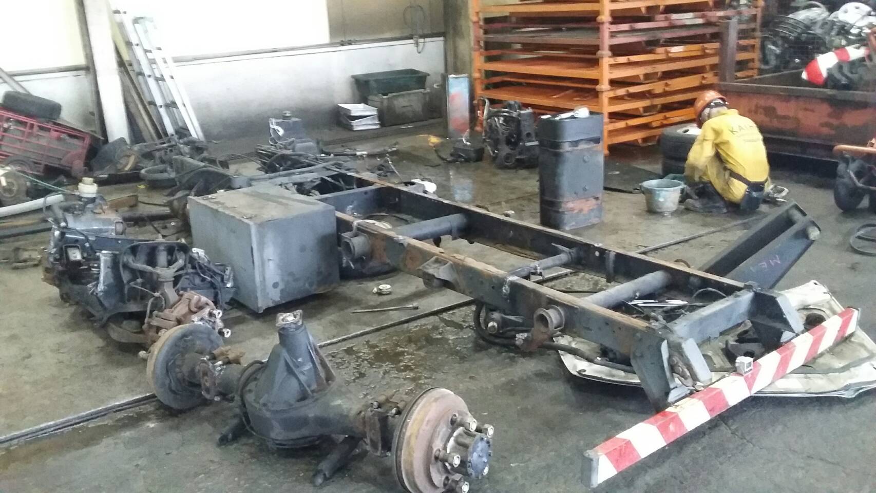 【Truck dismantlement】 Dismantling your trucks Kaiho Industry! – Used ...